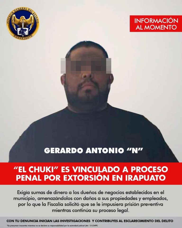 Sujeto es vinculado a proceso penal por extorsión a negocios en Irapuato – Comunik Noticias